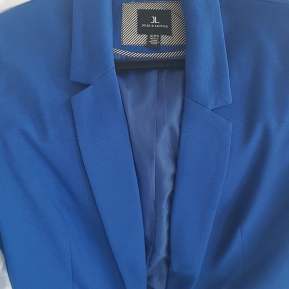 Jules & Leopold | Jackets & Coats | Jules Leopold Royal Blue Blazer ...